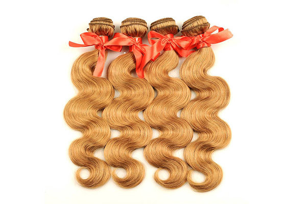 Confortable 27 Color Body Wave Human Hair Weave For Women Thick Healthy End