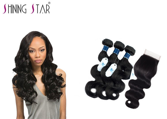 Tangle Free Unprocessed Virgin Remy Indian Hair / No Acid Unprocessed Indian Remy Hair