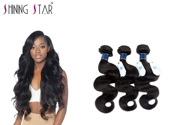 Natural Malaysian Virgin Hair Body Wave / 3 Bundles Remy Body Wave Human Hair