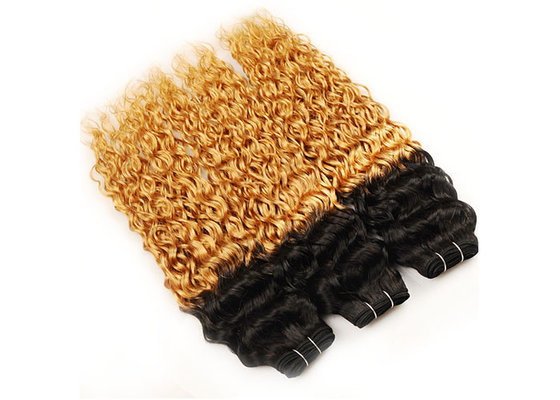 Long Water Wave Hair Crochet Braids , 3 Pcs 1B27 Ombre Water Wave Hair