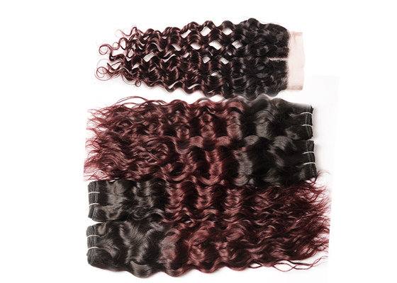 Water Wave 1B Bug Peruvian Hair Bundles For Black Woman No Animal Hair