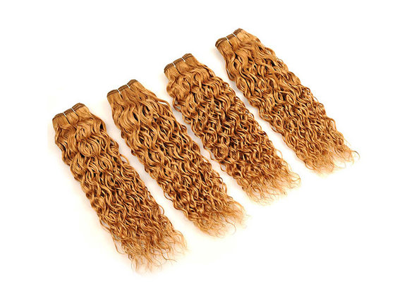 4 Bundles Brazilian Water Wave Weave / 100% Human Water Wave Hair Weave