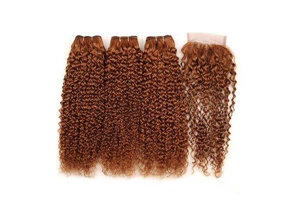 No Lice Virgin Kinky Curl Peruvian Hair Bundles For Black Girls 9A Grade