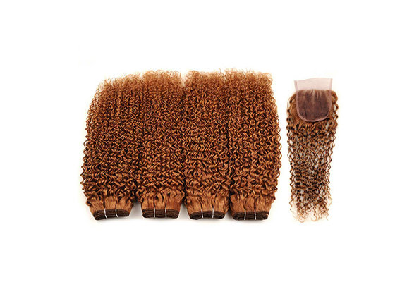 Double Drawn Peruvian Natural Wave Bundles , Unprocessed Peruvian Wavy Hair Bundles