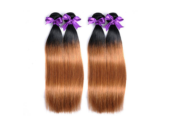 Real 100 Human Hair Bundles Straight #1B30 Weave Extensions No Bad Smell