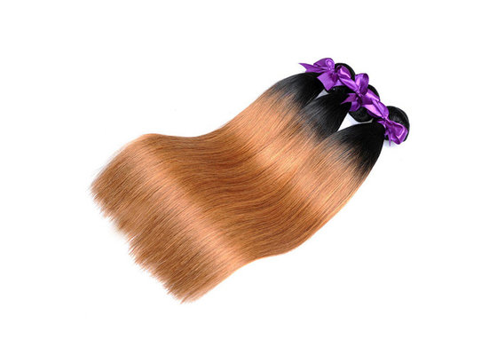100 Human Hair 3 Pcs Curly Hair Weave Bundles Straight  #1B30 Extensions