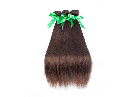 Soft 3 Bundles Of Brazilian Straight Hair Natural #4 Full Cuticle Aligned