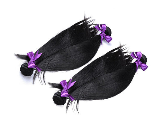 Long 100 Brazilian Human Hair Bundles 4Pcs Straight #1B Black High Quality Hair