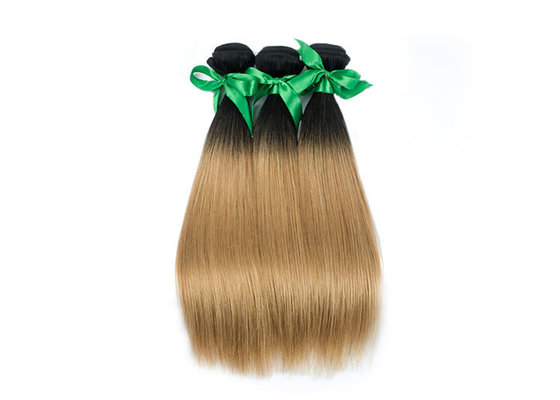 Ombre 100 Human Hair 3Pcs Beautiful Of Brazilian Hair Extensions Bundles