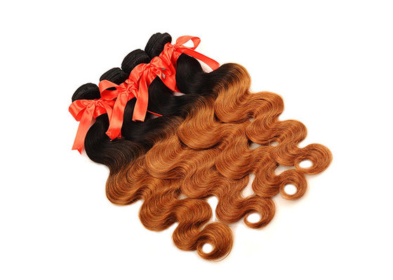4 Bundles 100 Body Wave Human Hair Blonde  #1B30 Color Enough Stock