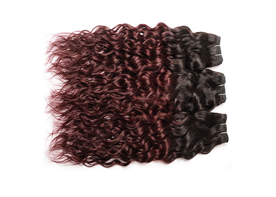 Water Wave Brazilian Hair Bundles For America Women #1BBUG 10A Grade