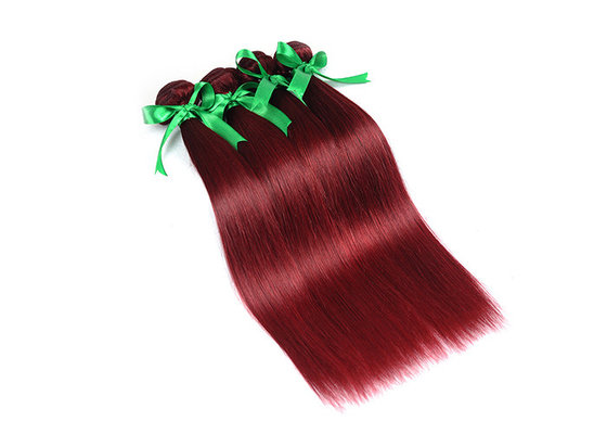 #99J Non-Remy Human Hair Bundles Acid Processing Longest Hair Proportion