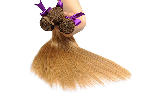 Shiny Unprocessed Peruvian Human Hair 3 Bundles #27 Full Cuticle Aligned