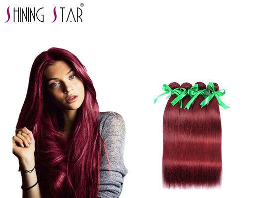 4Pcs Peruvian Hair Bundles , Straight Human Hair Bundle Fastest Shipping
