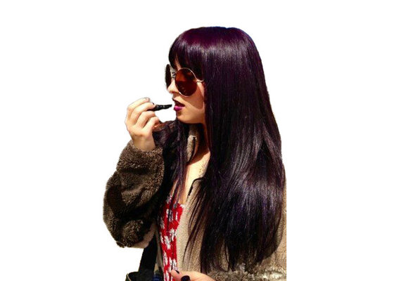 Long 100 Human Hair Straight Weave 3 Pcs With Closure Multi Colors Optional