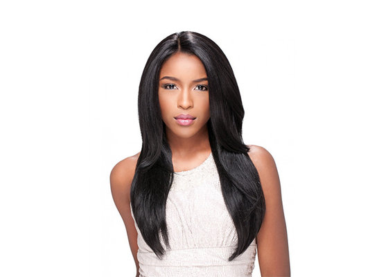 1B Weave 100 Human Hair Bundles Straight 10-26 Inch CE Certification