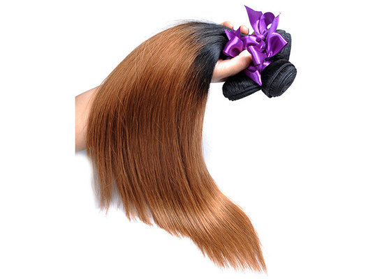 100 Human Hair 3 Pcs Curly Hair Weave Bundles Straight  #1B30 Extensions