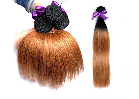 Real 100 Human Hair Bundles Straight #1B30 Weave Extensions No Bad Smell