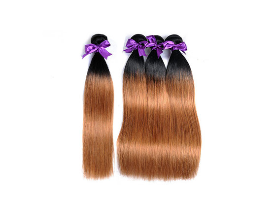 Real 100 Human Hair Bundles Straight #1B30 Weave Extensions No Bad Smell