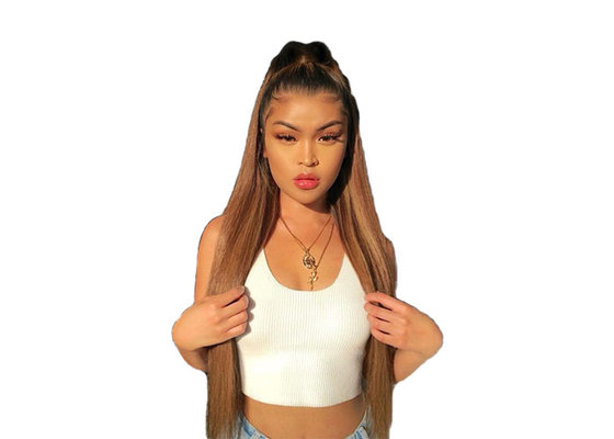 Virgin 4 Bundles Of 100 Human Straight Hair Bundles Wish Closure #1B30  Weaves