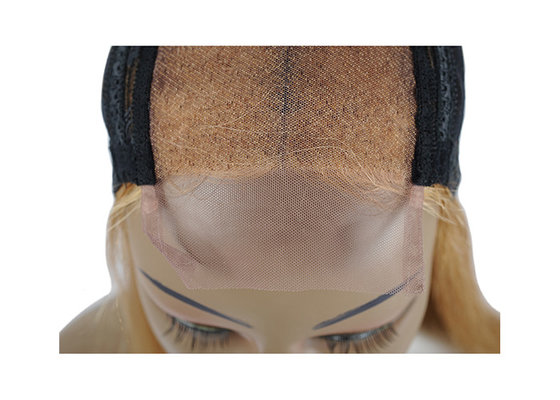 Lace Front Human Hair Wigs Straight Hair Blonde Lace Front Wig For Black Women #27 Color