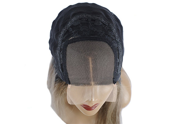 Straight Human Hair Wigs T1B/Linen Hair Color Lace Front Wigs For Women 4*4 lace