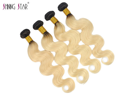 613 Ombre Blonde Body Wave Hair Extensions Honey Blonde Bundle 2 Tone