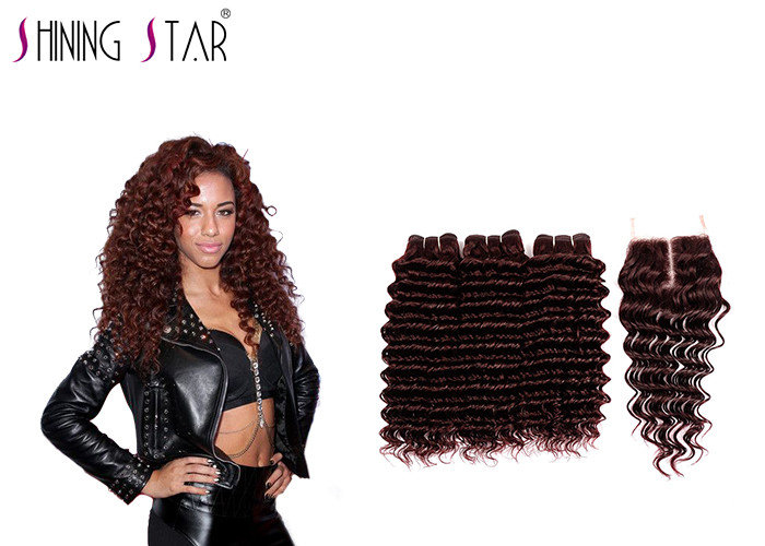 Soft 3 PCS Curly Indian Hair Bundles For Black Woman Can Be Bleached