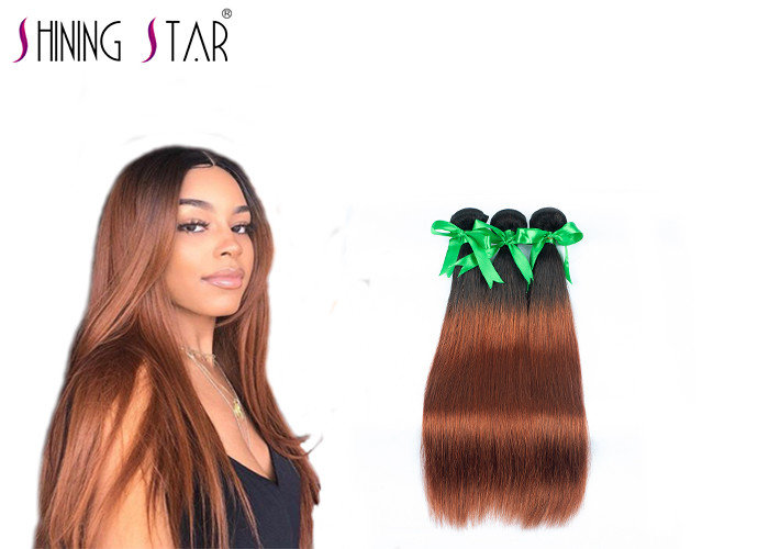 Longer #1B33 Beauty Grace Straight 3 Pcs Peruvian Hair Bundles Silky And Softly