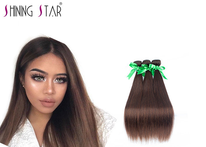 Ombre Peruvian Straight Hair Bundles 3 Bundle Natural Color For America Women