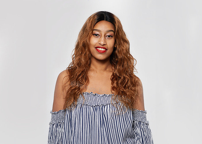Beautiful Long Body Wave Human Hair Weave With 10% Longest Hair Proportion
