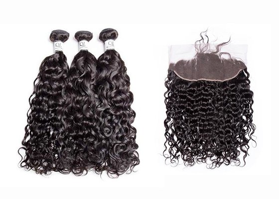 I pacchi brasiliani dei capelli umani di QueenLife con il frontale 3 non collega cattivo odore