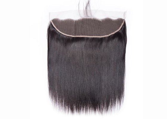 Frontale diritto del pizzo di QueenLife, chiusura brasiliana non trattata del frontale dei capelli