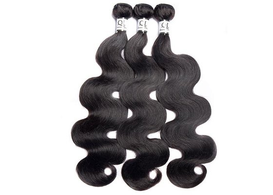 I pacchi malesi del tessuto dei capelli di Queenlife, estensione dei capelli umani 1b impacchetta