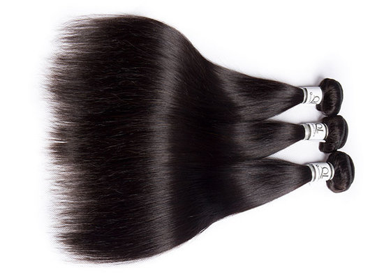 Nessun'estensione diritta vergine del tessuto dei capelli umani di groviglio può essere candeggiata