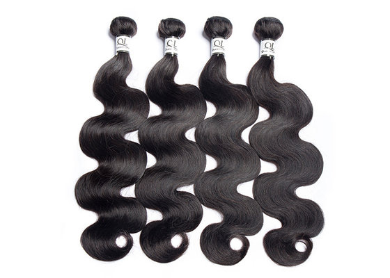 I capelli brasiliani lisci di Wave del corpo impacchettano/4 pacchi lunghi di capelli brasiliani