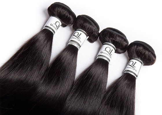 Pulisca i capelli diritti naturali malesi/in pieno concluda i pacchi diritti malesi del tessuto