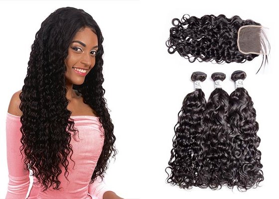 Bei capelli di Wave di acqua/lungamente acqua Wave malesi che intreccia capelli umani
