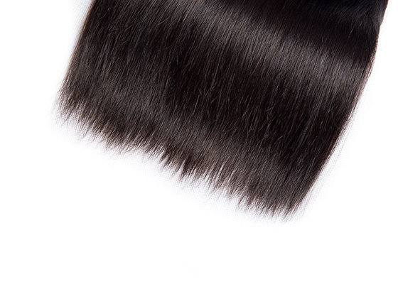 I capelli umani non trattati brillanti impacchettano/i pacchi brasiliani vergini capelli diritti del nero