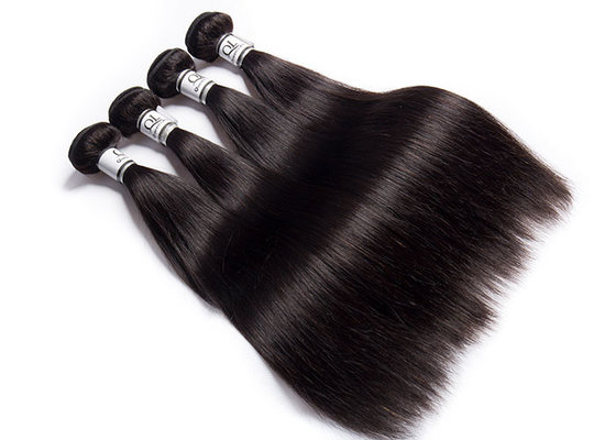 I pacchi non trattati diritti dei capelli umani con la trama cucita doppio possono tingersi