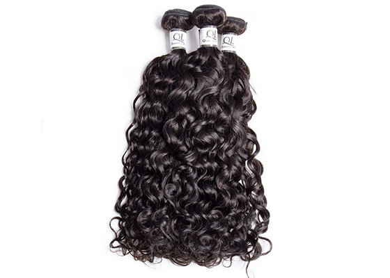 I capelli umani brasiliani di Wave di acqua dolce impacchettano per i pc della donna di colore 3 a 10-30 pollici