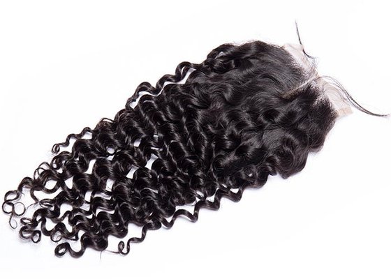Nessun capelli vergini ricci profondi umani ricci profondi del tessuto/100% dei capelli del cattivo odore