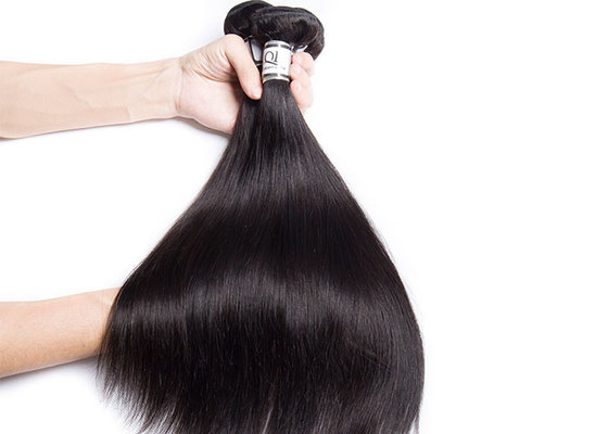 3 Bundles Natural Straight Hair Weave / Black Malaysian Straight Hair Bundles