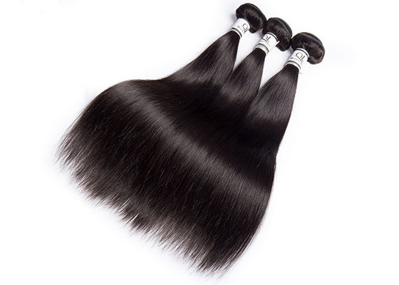 Tessuto diritto lungo non trattato dei capelli umani a 18 pollici nessun spargimento e groviglio
