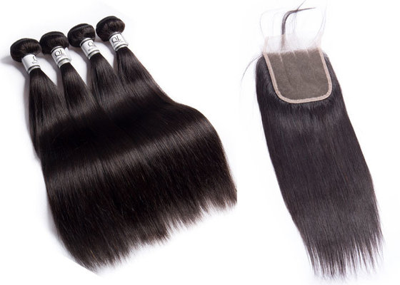 Estensioni brasiliane sane dei capelli diritti/capelli diritti brasiliani a 20 pollici naturali
