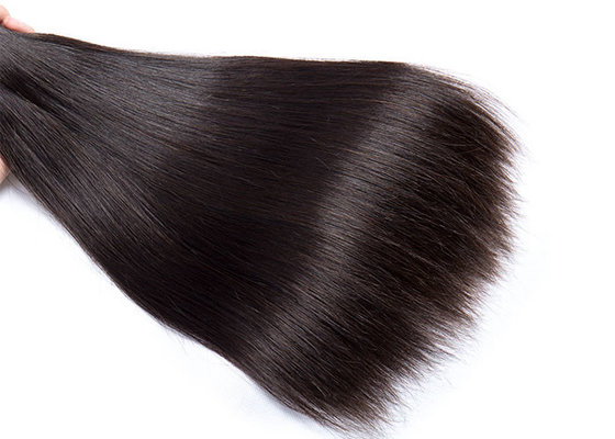 tessuto diritto a 12 pollici vergine dei capelli umani 10A per colore naturale #1b delle signore dell'America