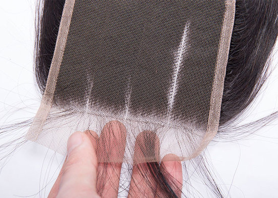 I pacchi del tessuto dei capelli umani di 100% con i capelli multipli della chiusura non struttura spargimento
