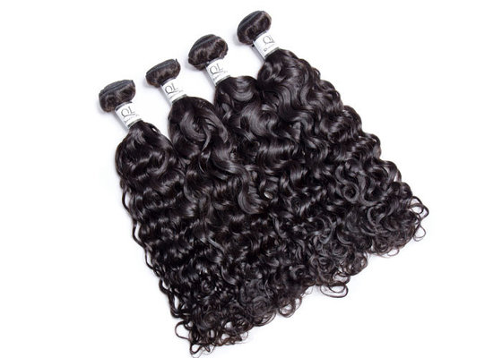 Pacchi brasiliani di trama stretti di Wave di acqua, capelli naturali lisci di Wave di acqua