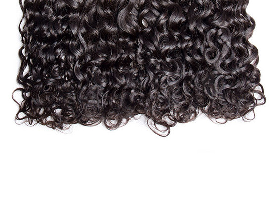 4 pacchi brasiliani dei capelli di Wave di acqua dei pc con la trama cucita doppio della chiusura
