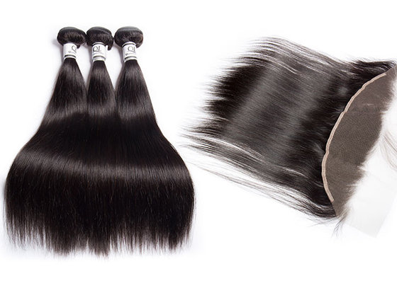 Capelli malesi comodi con pacchi diritti frontali/non trattati con il frontale